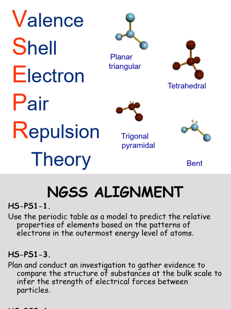 Ch6.5.1 - VSPER Theory | PDF | Chemical Polarity | Chemical Bond