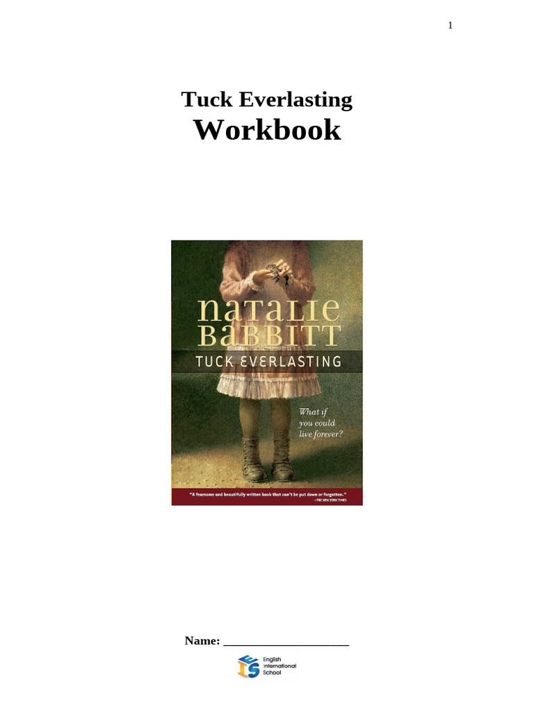 Tuck Everlasting by Natalie Babbitt | PDF
