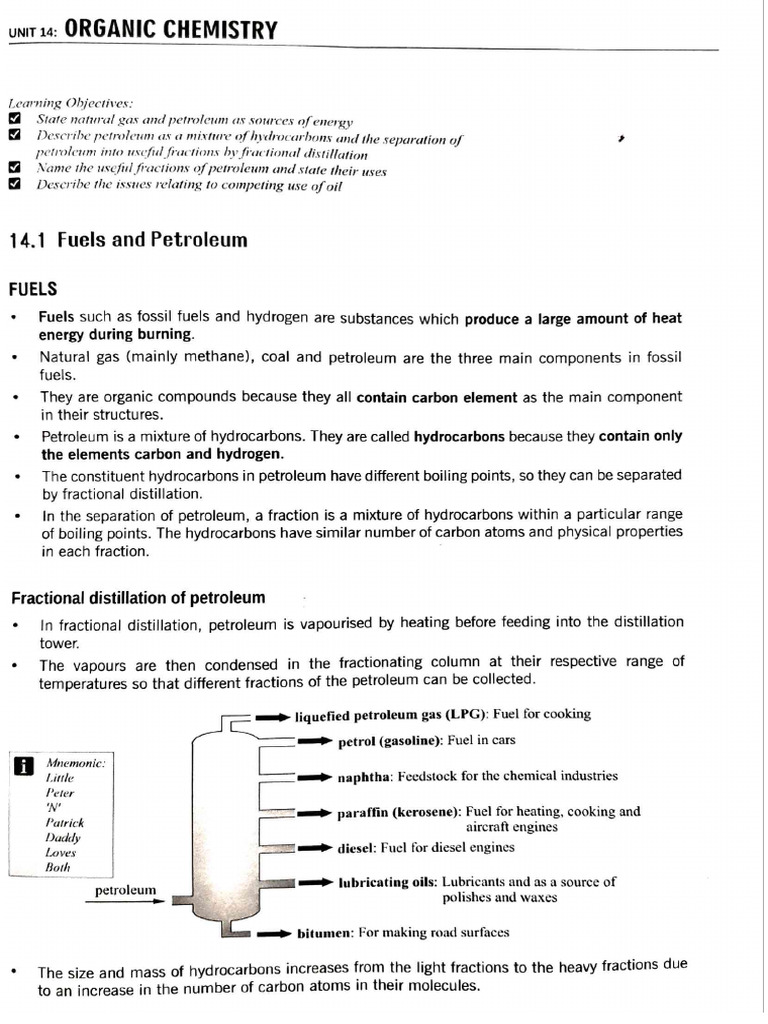 Organic Chemistry - Part 1 | PDF