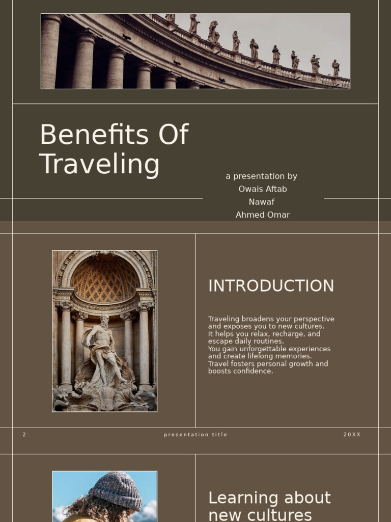Benefits of Traveling for Personal Growth | PDF | Psychological ...