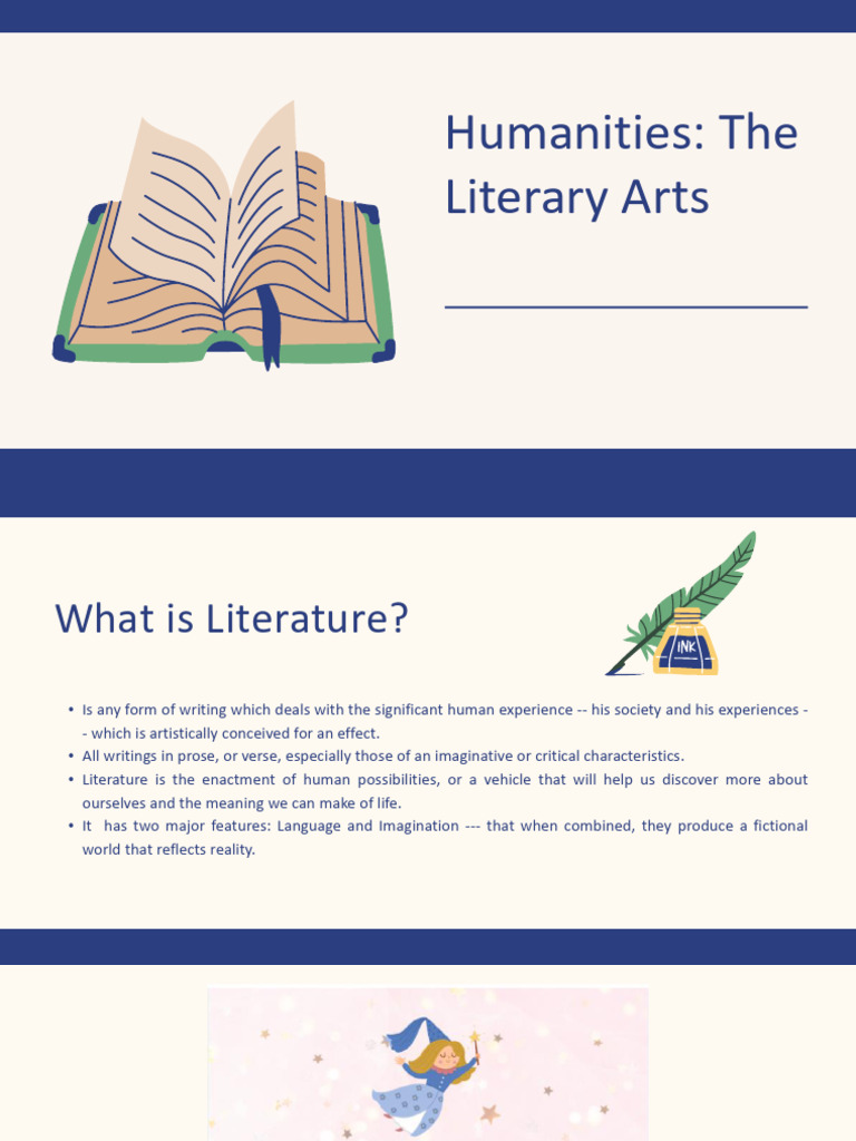 Lesson 2 Humanities The Literary Arts | PDF | Poetry | Narration