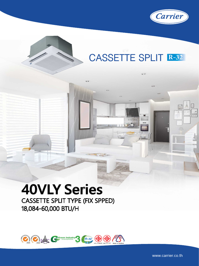 Carrier 40VLY Catalog | PDF | Manufactured Goods | Temperature