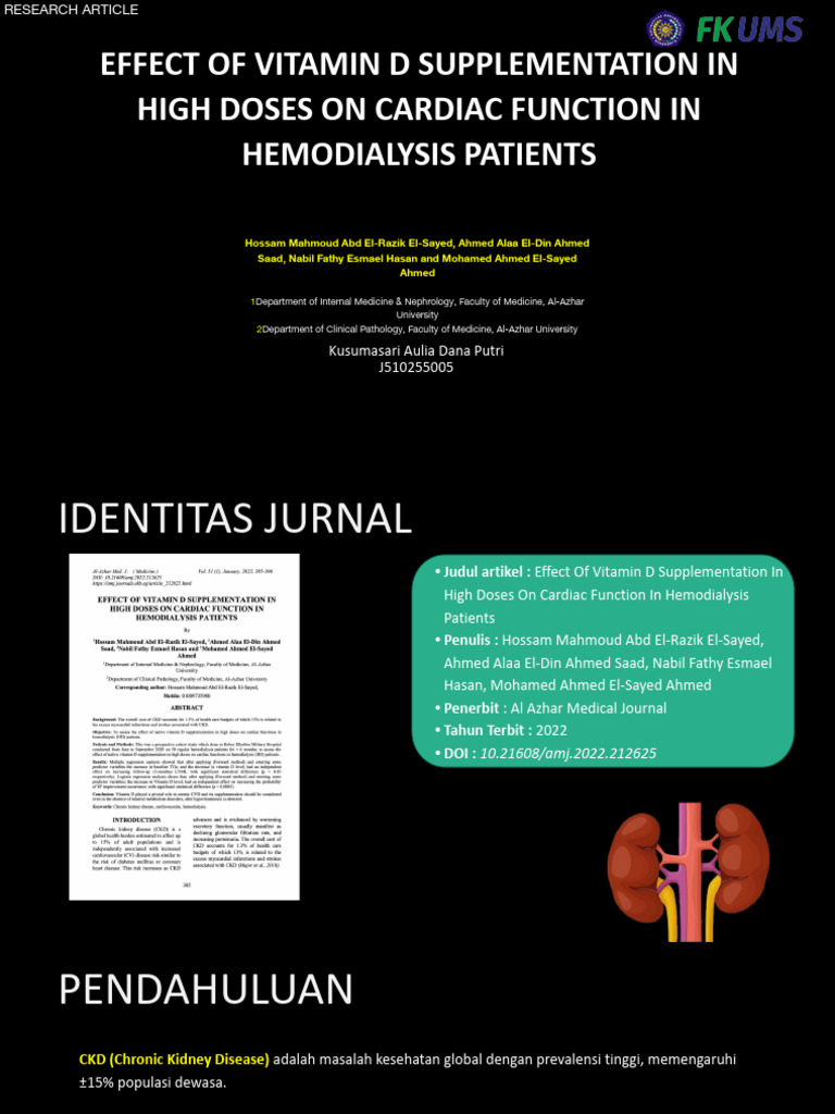 PPT Journal Reading_IPD_Kusumasari Aulia Dana Putri.pptx | PDF