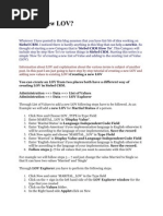 Dynamic LOV Management in Oracle Forms | PDF | Pl/Sql | Data Management ...