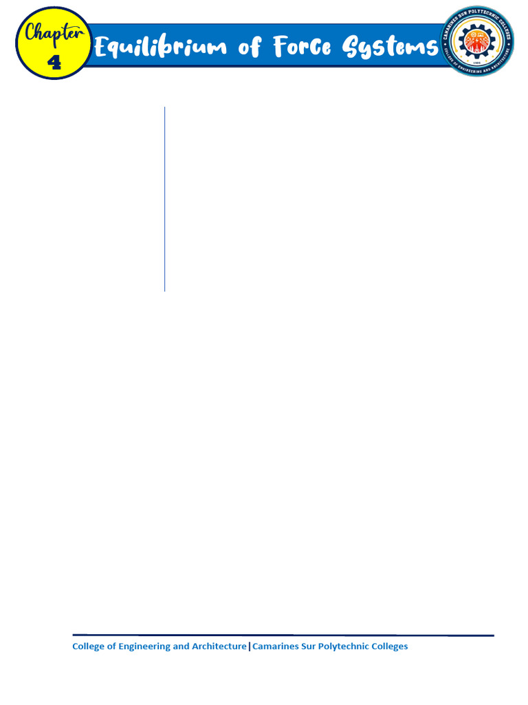 Equilibrium of Force Systems Concurrent and Parallel Force Systems | PDF | Force | Mechanics