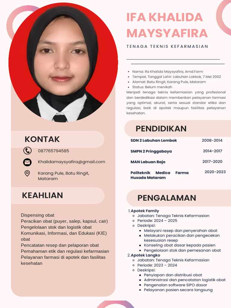 Cv Terbaru | PDF