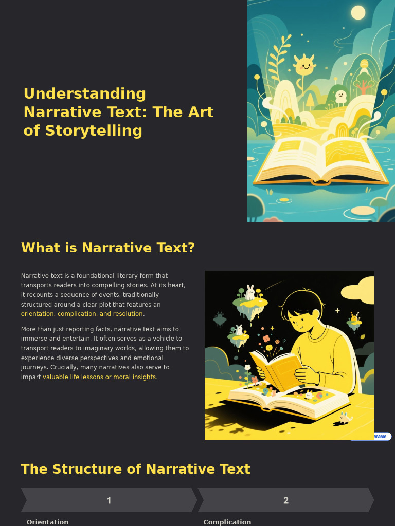 Mastering Narrative Text Structure | PDF | Narrative | Storytelling