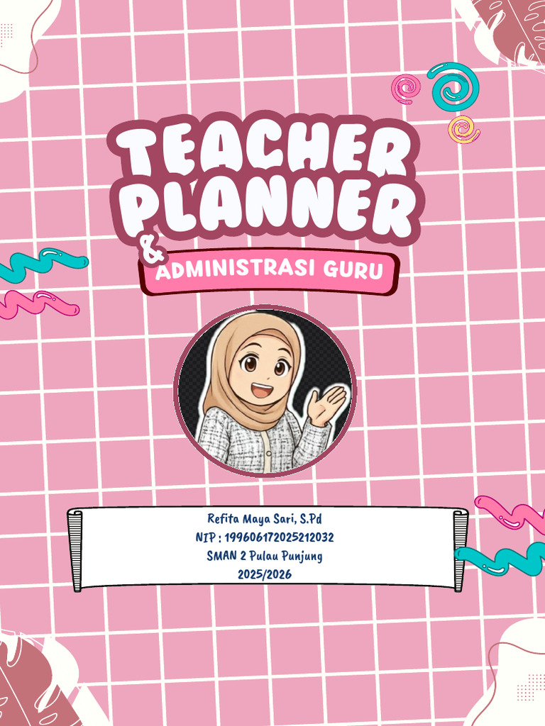 Salinan Pink - Teacher Planner & Administrasi Guru 20252026 | PDF