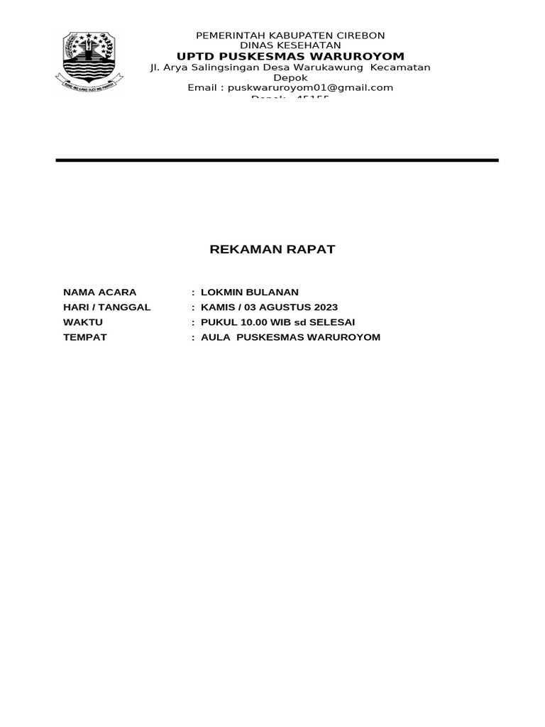 NOTULEN 3 | PDF