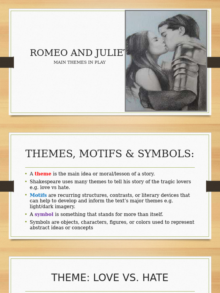ROMEO AND JULIET THEMES | PDF | Characters In Romeo And Juliet | Romeo ...