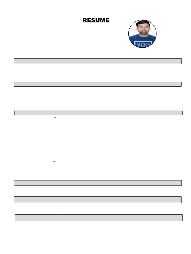 Arun Kumar Resume-2 | PDF