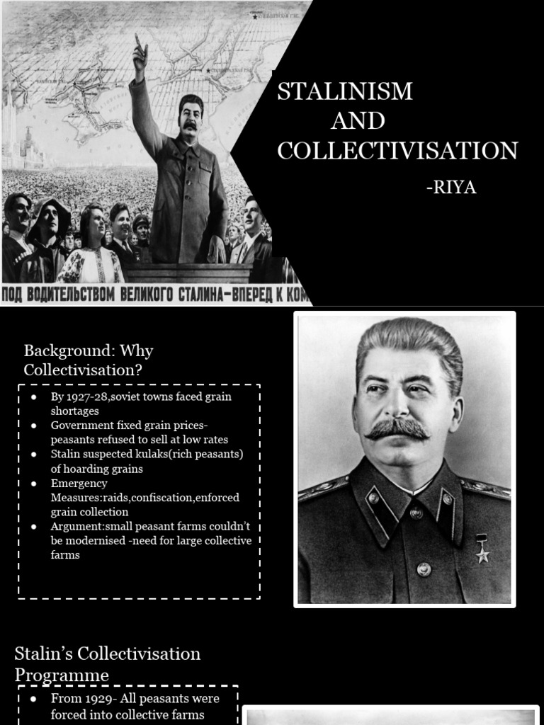 Stalinism and the Impact of Collectivisation | PDF