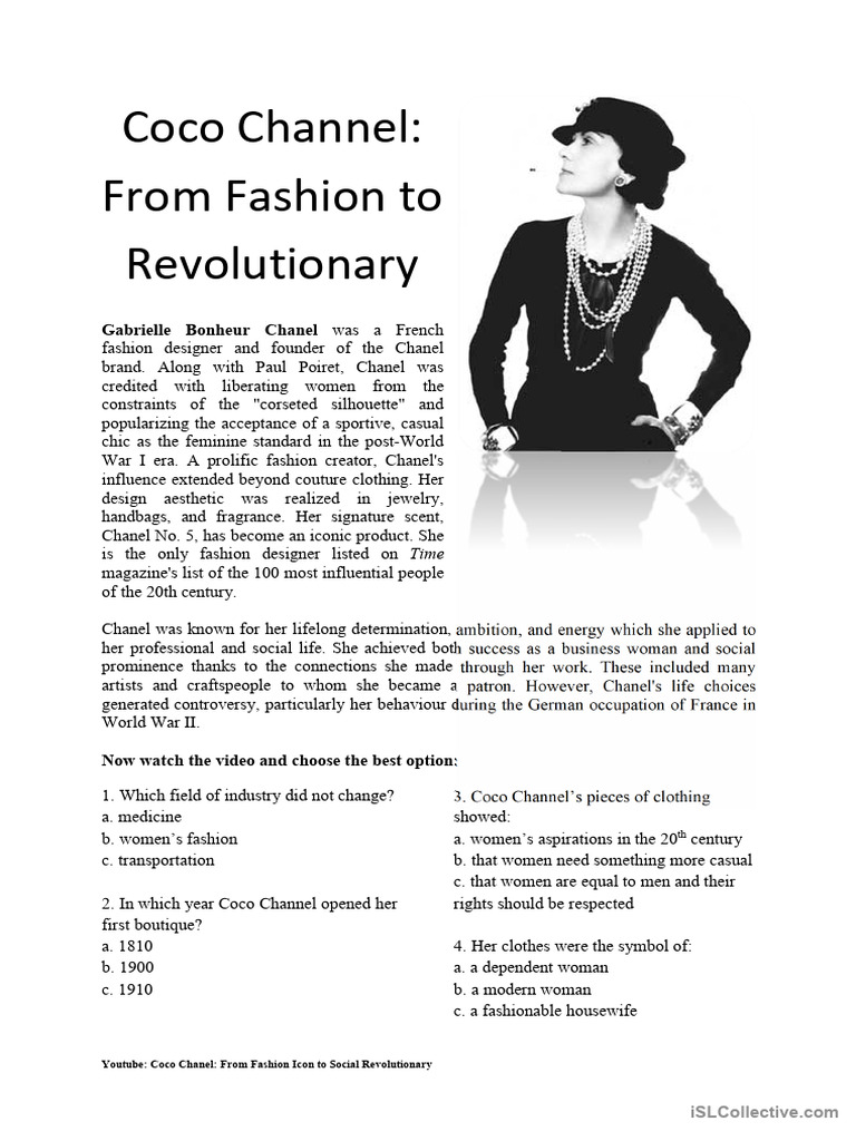 Coco Channel | PDF | Fashion | Aesthetics