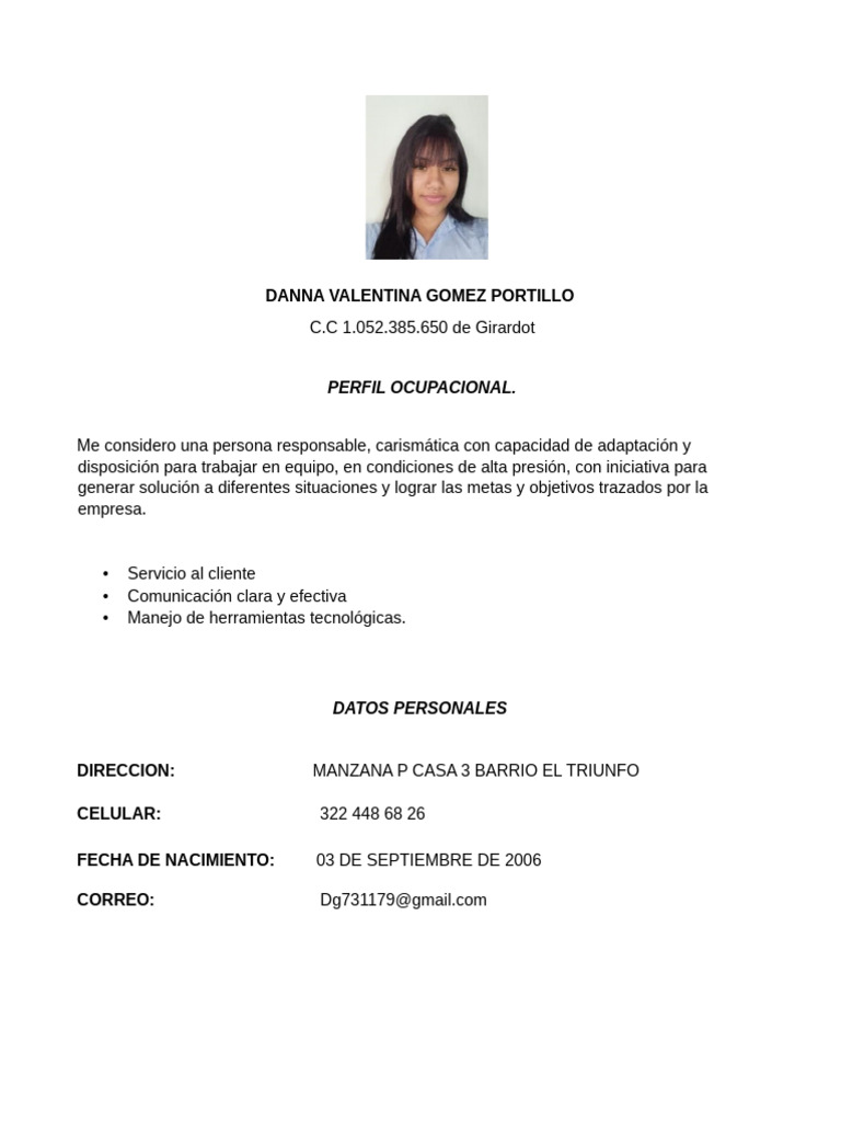 Ho Jade Vida de Valentina | PDF