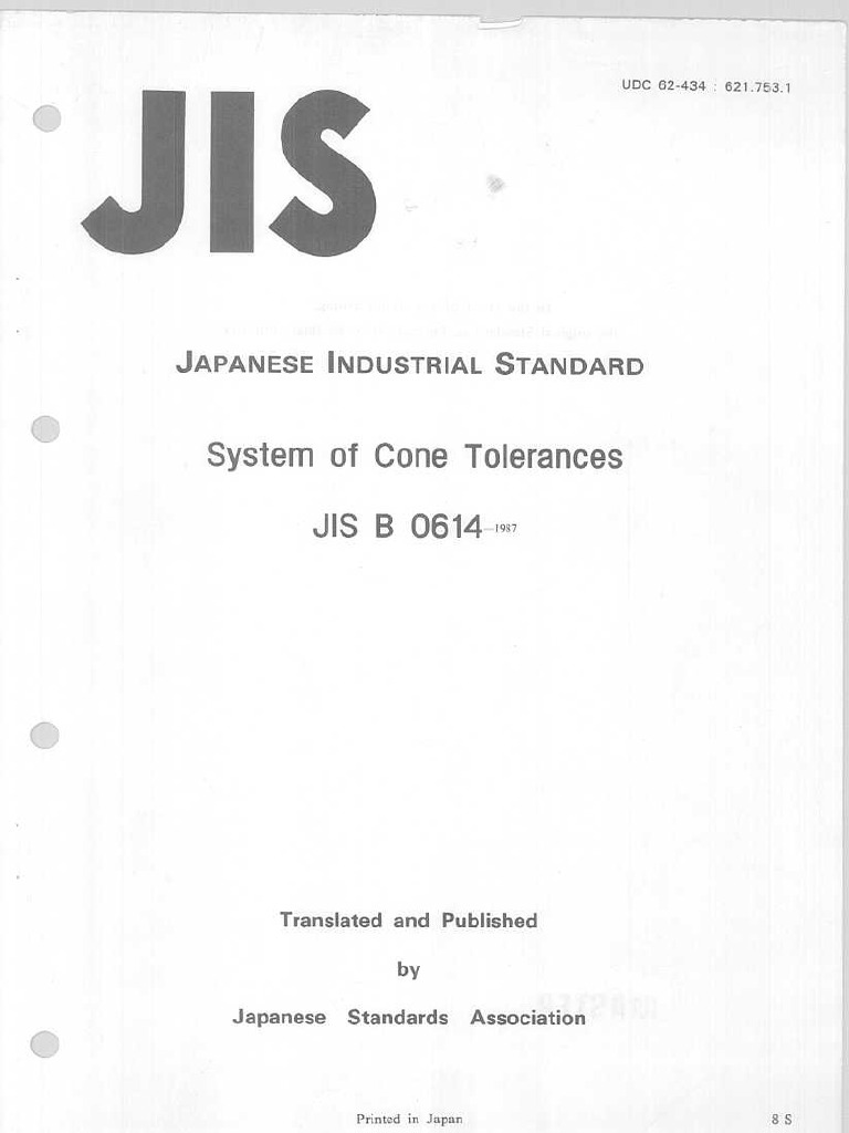 Cone Tolerances and Designation Methods | PDF | Engineering Tolerance ...