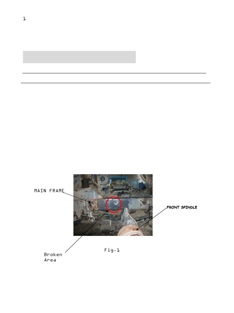 Scania P 124 Main Frame Broken Repair Prosedure | PDF