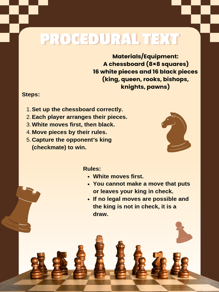 Cokelat Dan Krem Modern Ilustratif Lomba Catur Flyer.pdf | PDF