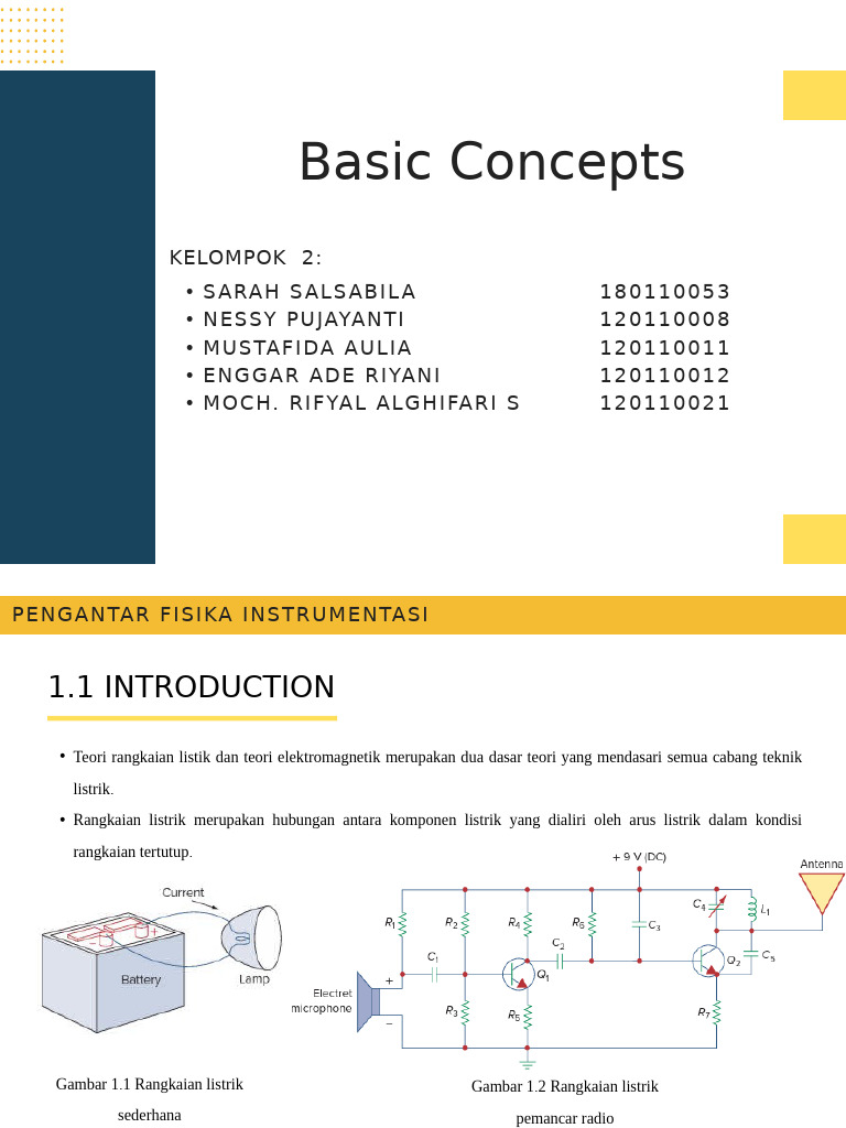 Kelompok 1 - Tugas 1 Pengantar Instrumentasi | PDF