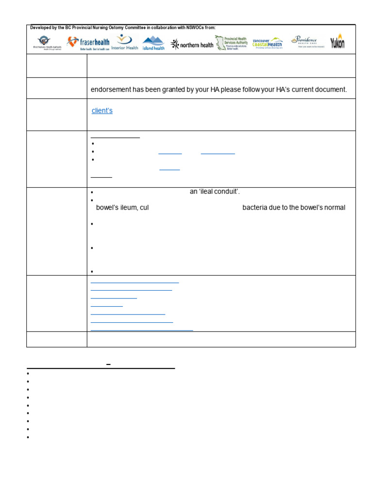 Urostomy Urine CS Procedure 2023 May 1 | PDF | Catheter | Urine