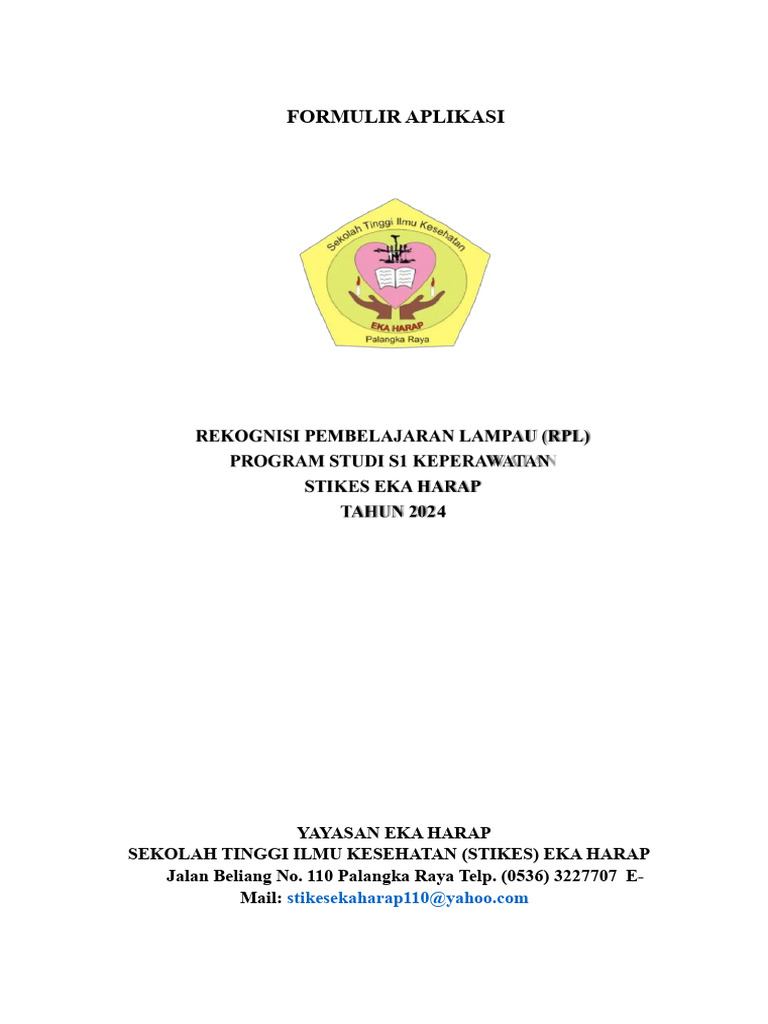 F02 - APLIKASI RPL TIPE A 2024 - S1 KEP - (Lengga) | PDF