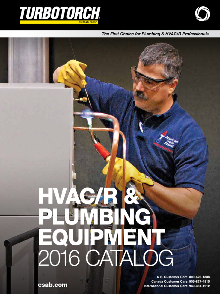 TurboTorch HVAC/R & Plumbing Catalog | PDF | Welding | Construction
