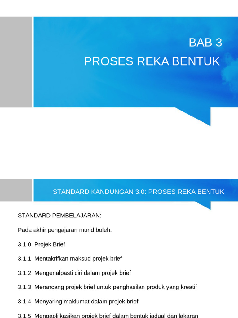 Bab 3 Projek Brief RBT | PDF