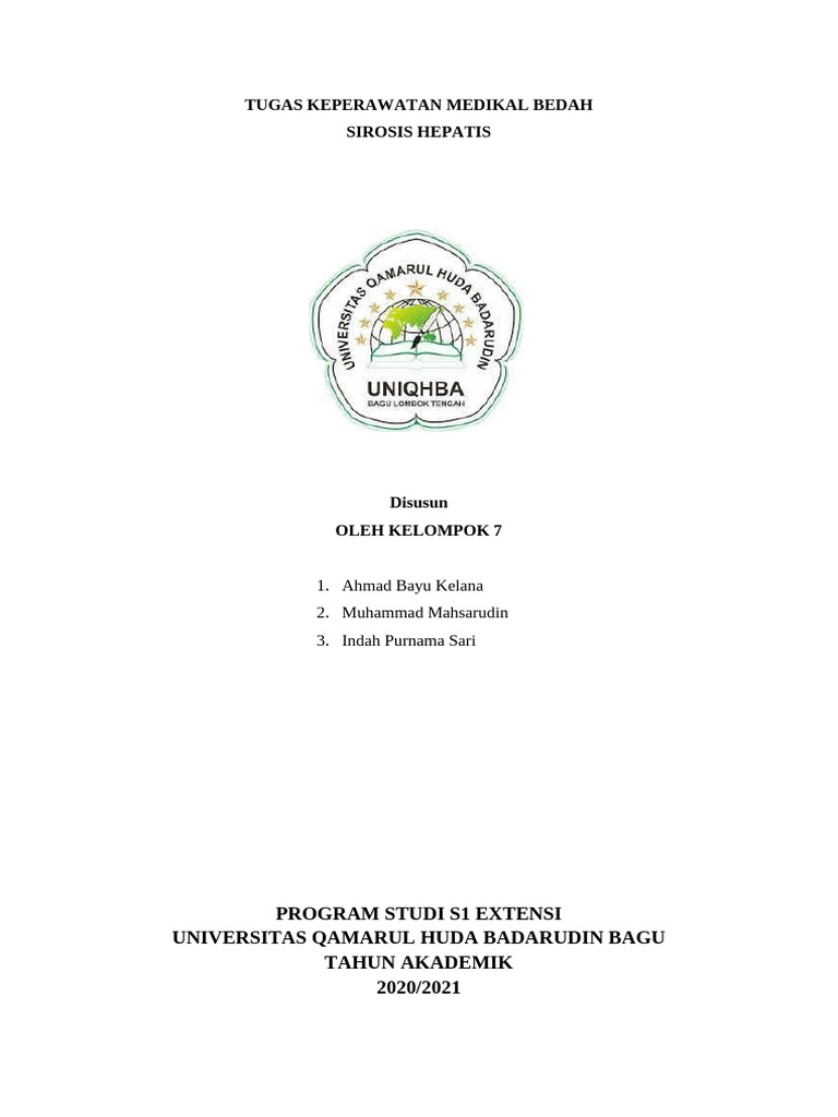 Tugas Keperawatan: Sirosis Hepatis | PDF