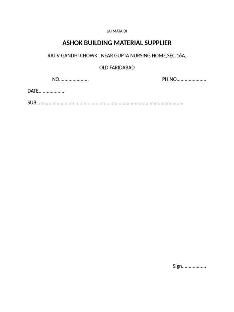 Ashok Cotation | PDF