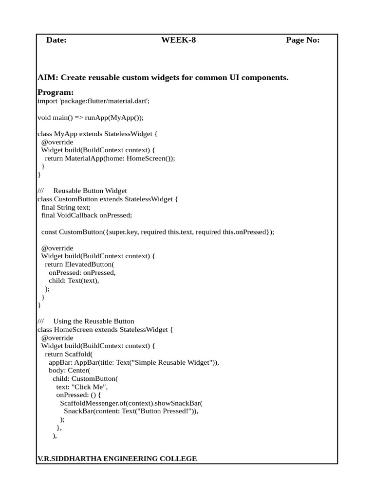 Creating and Styling Custom Widgets | PDF | System Software | Graphical ...