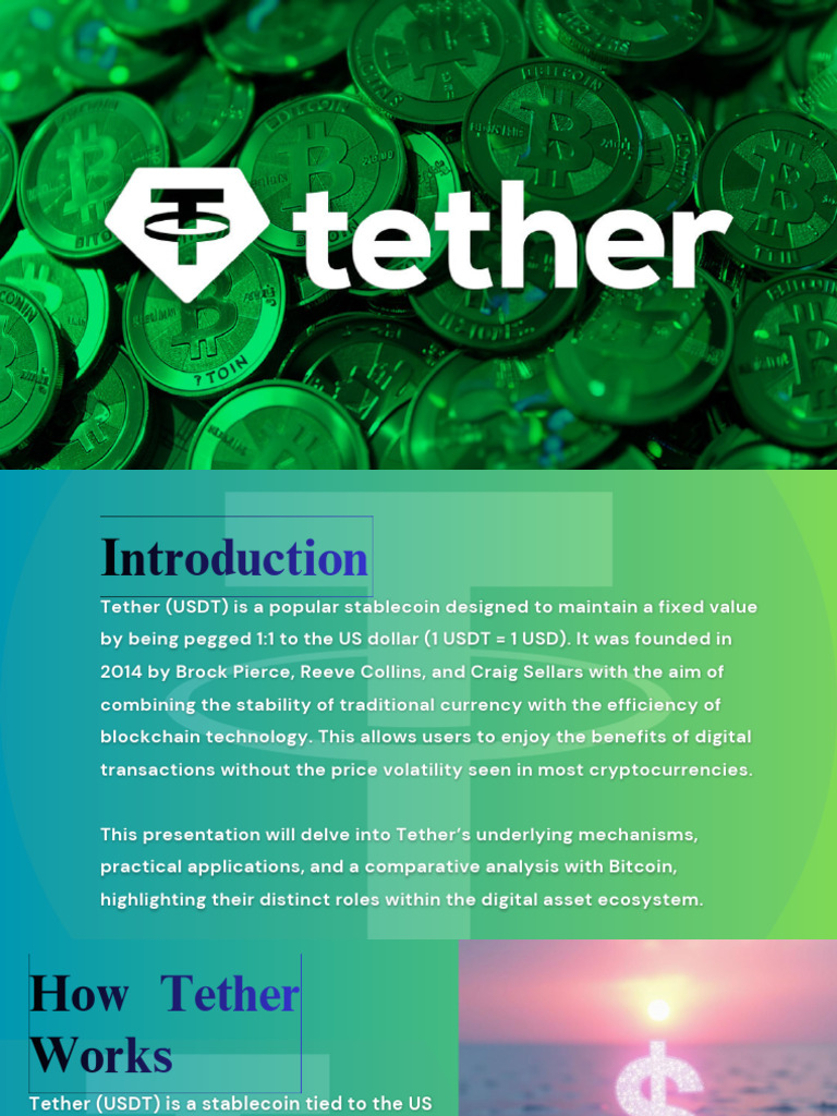 Tether (USDT): The Stablecoin Explained | PDF | Cryptocurrency | Bitcoin