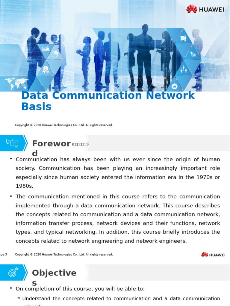 Data Communication Network Overview | PDF | Computer Network | Network ...