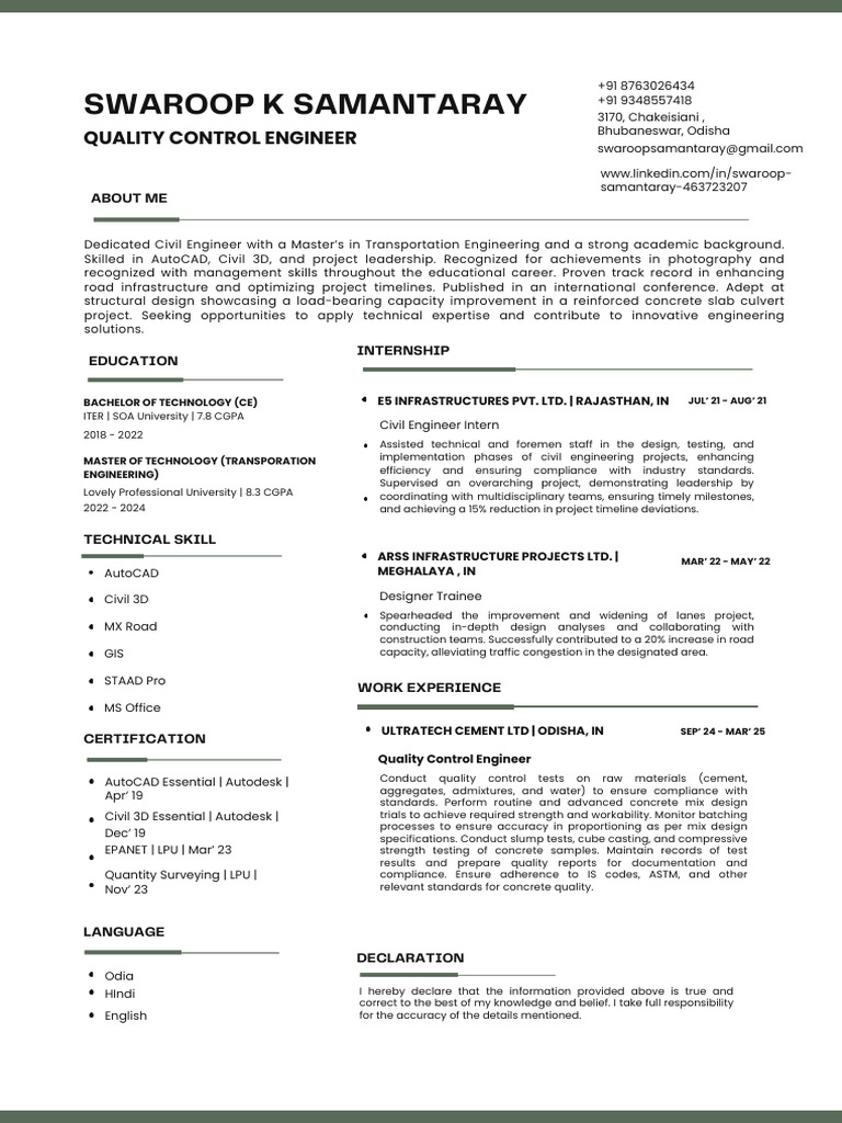 Swaroop PDF | PDF | Concrete