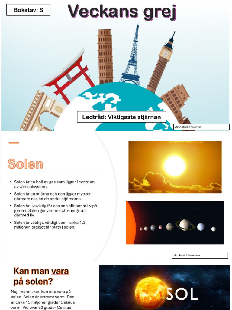 PP Om Solen | PDF