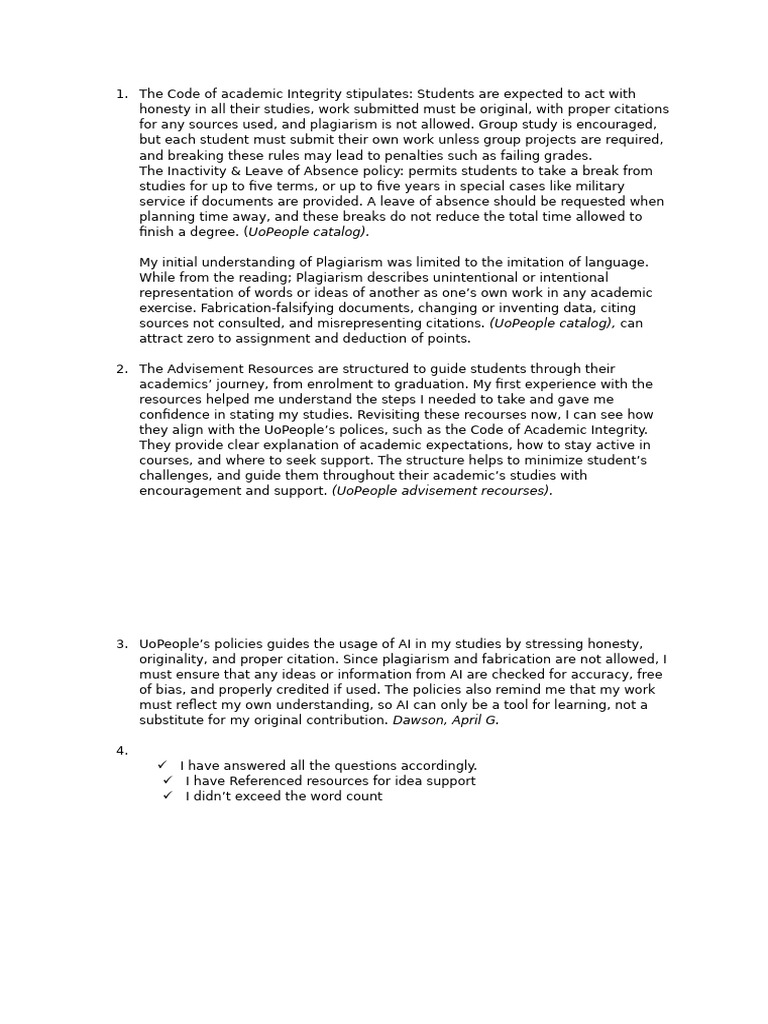 Assignment Unit 2 | PDF | Plagiarism | Academic Integrity