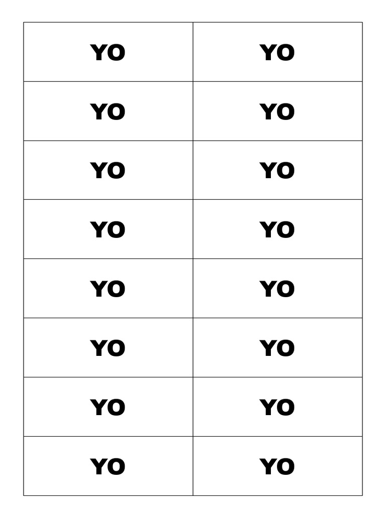Tarjetas de Pronombres - Juego de Verbos | PDF