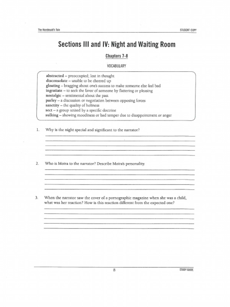 Kami Export - Handmaid's Tale Ch 7-12 | PDF