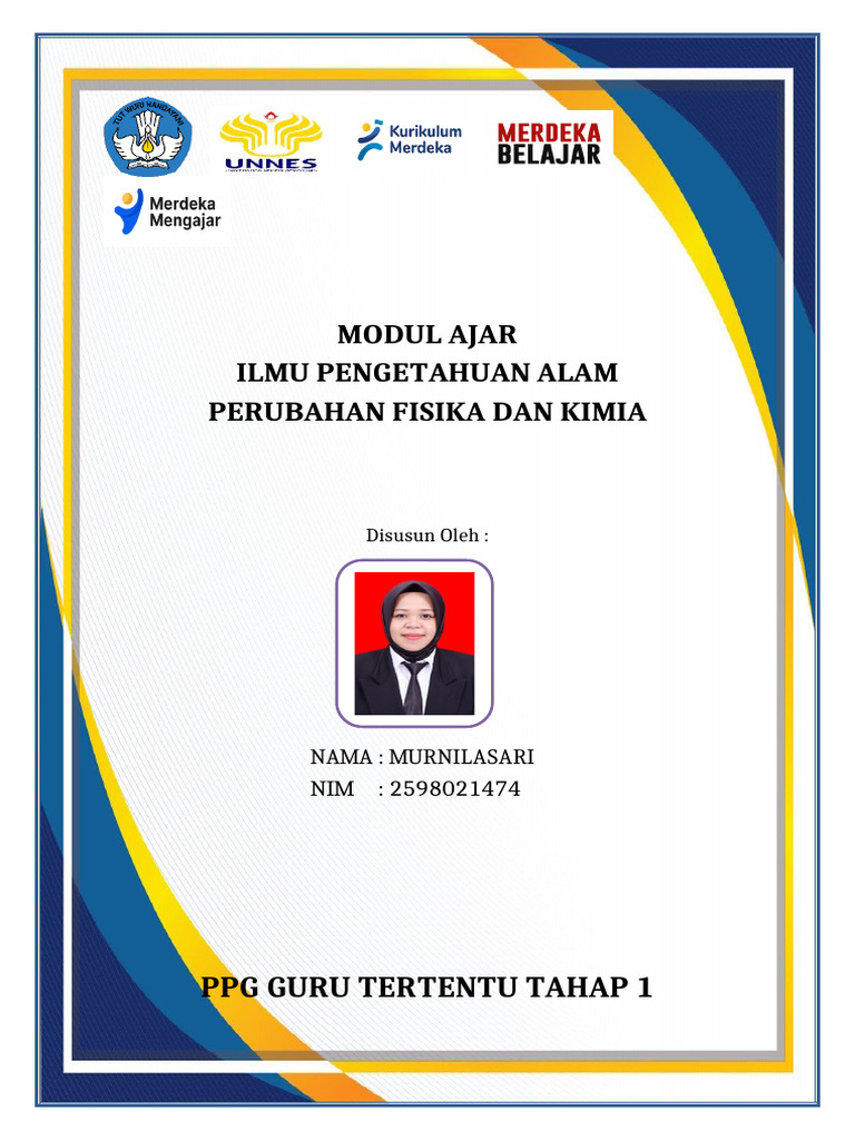Modul IPA: Perubahan Fisika & Kimia | PDF