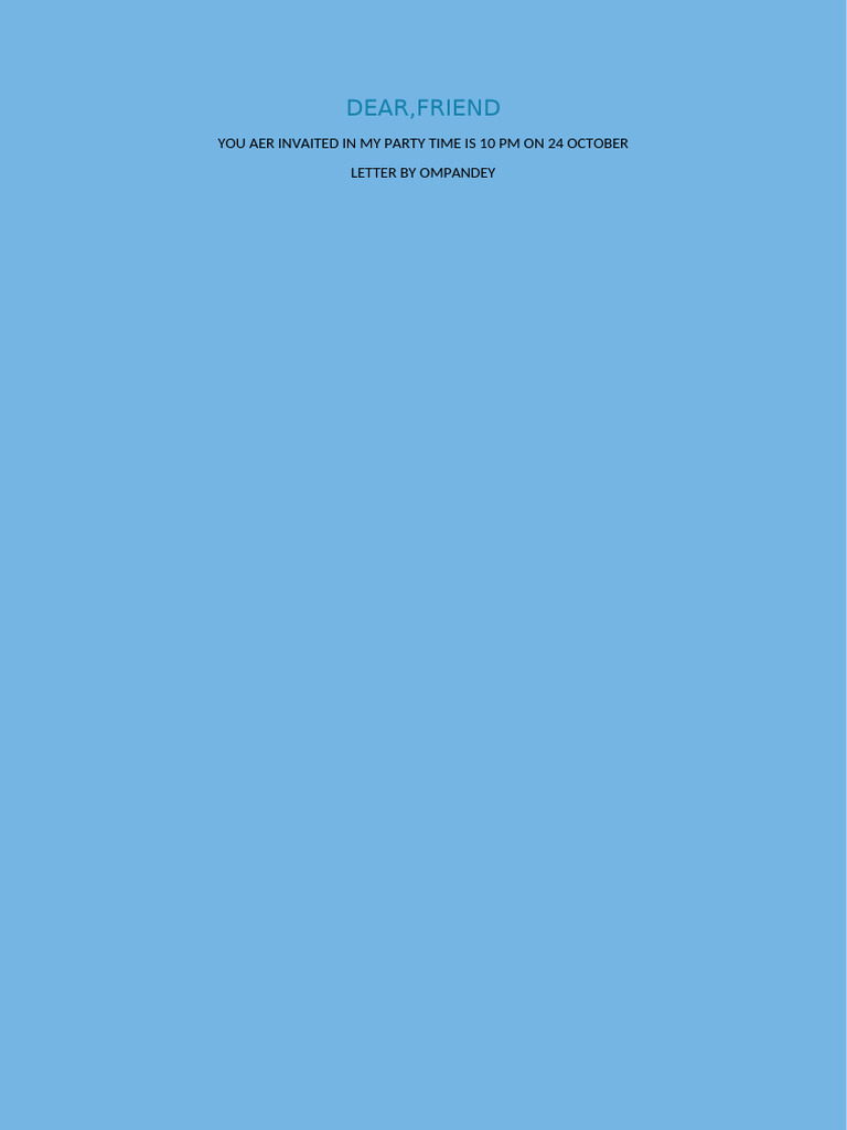 DEAR IM | PDF