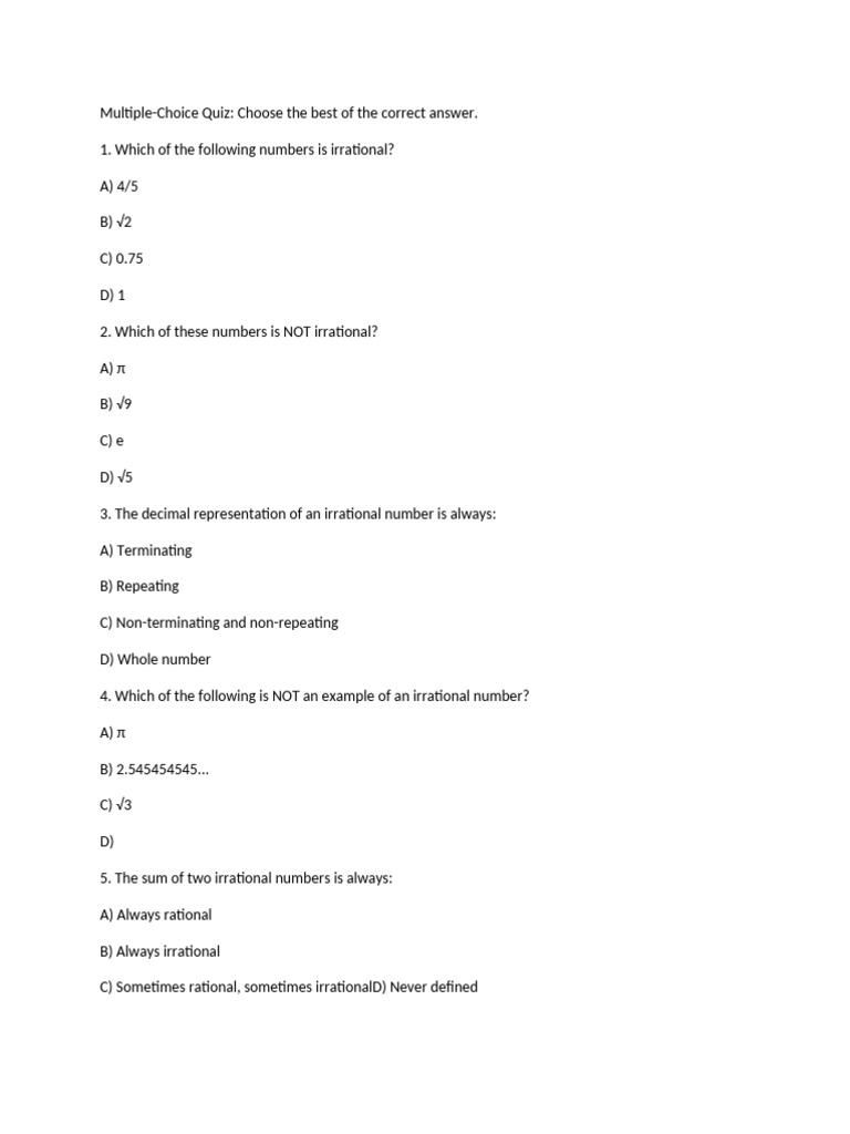 Grade 7-MAth Final Examination | PDF | Numbers | Rational Number