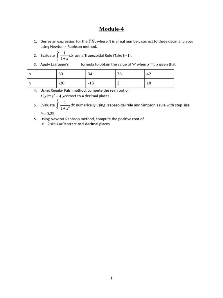 s4 Questions M-4 2025 | PDF
