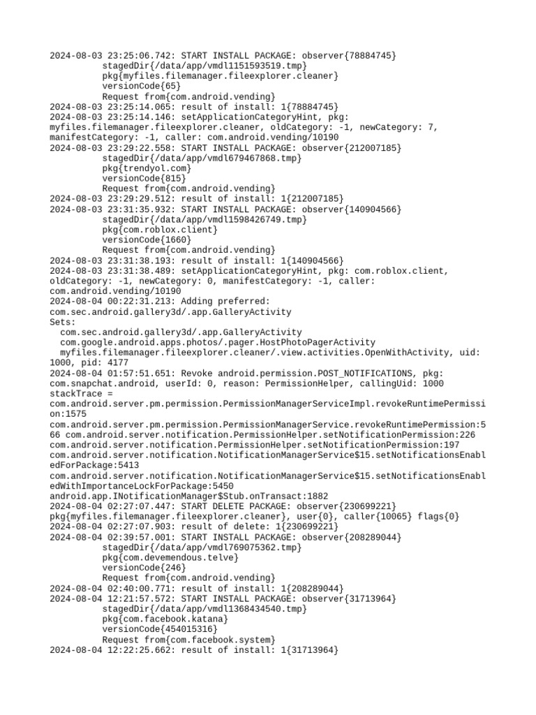 PM Debug Info | PDF | Software
