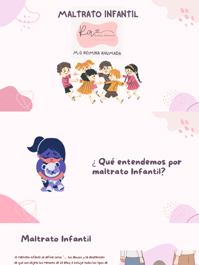 Tipos y Prevención del Maltrato Infantil | PDF | Abuso infantil | Abuso ...