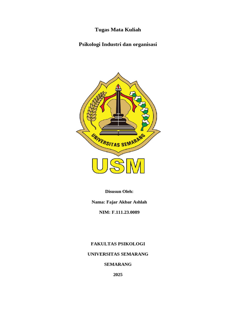 2 FAJAR AKBAR ASHLAH - F.111.23.0089 - Psikologi Industri Dan ...