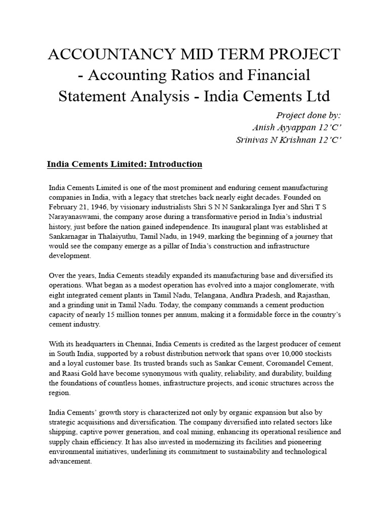 Accountancy Mid Term Project | PDF | Equity (Finance) | Debt