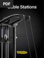 Technogym Cable Stations Overview | PDF | Pound (Mass)