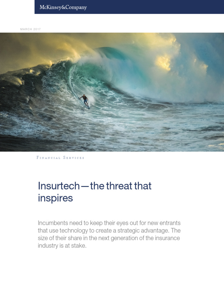 Insurtech The Threat That Inspires | PDF | Financial Technology ...