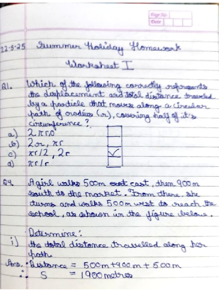 Kartik 9E Physics HHW | PDF