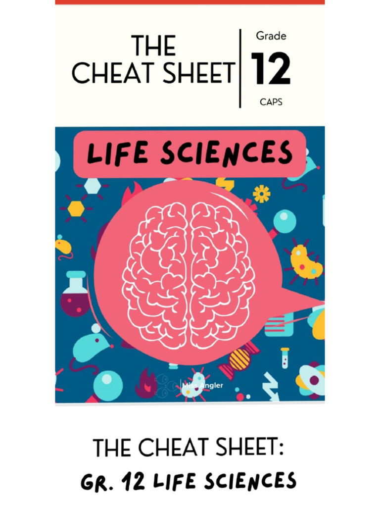 Life Sciences Cheatsheet-1 | PDF