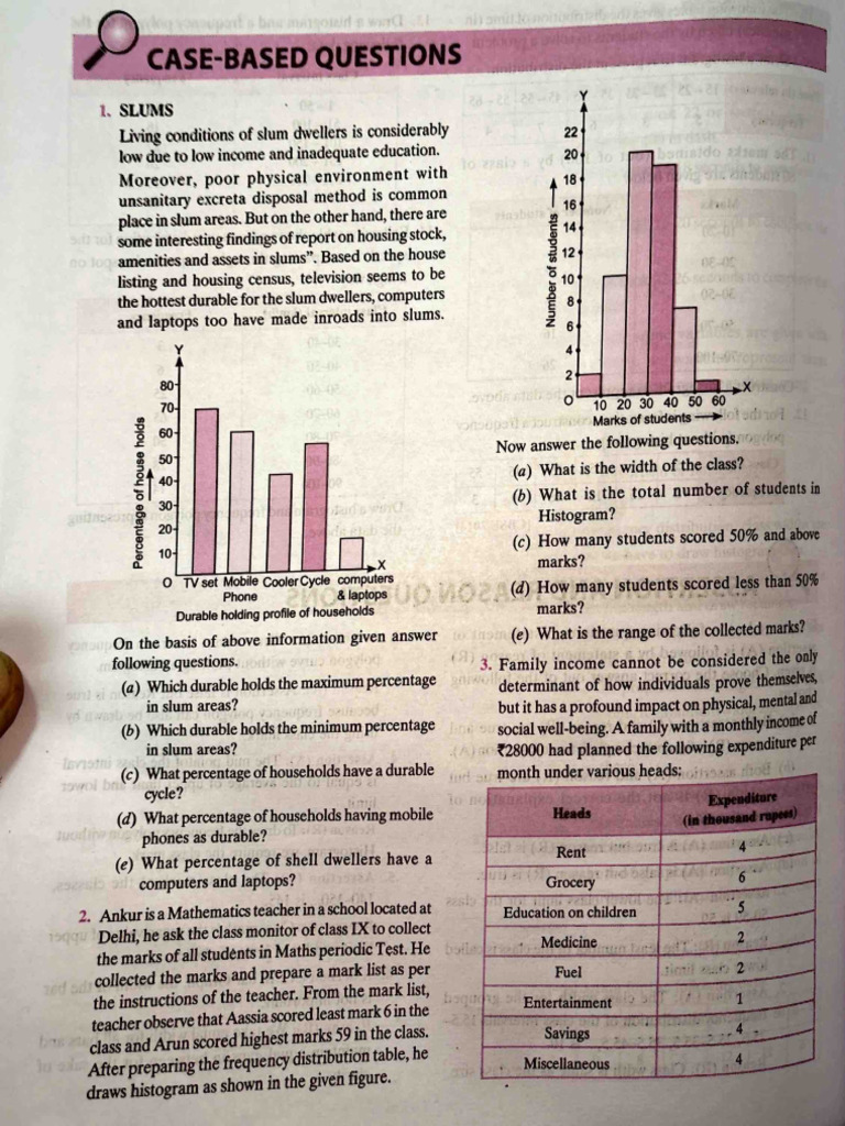 Slum Living Conditions and Durables Analysis | PDF