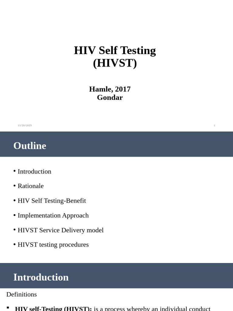 HIV ST_060220 | PDF | Diagnosis Of Hiv/Aids | Hiv